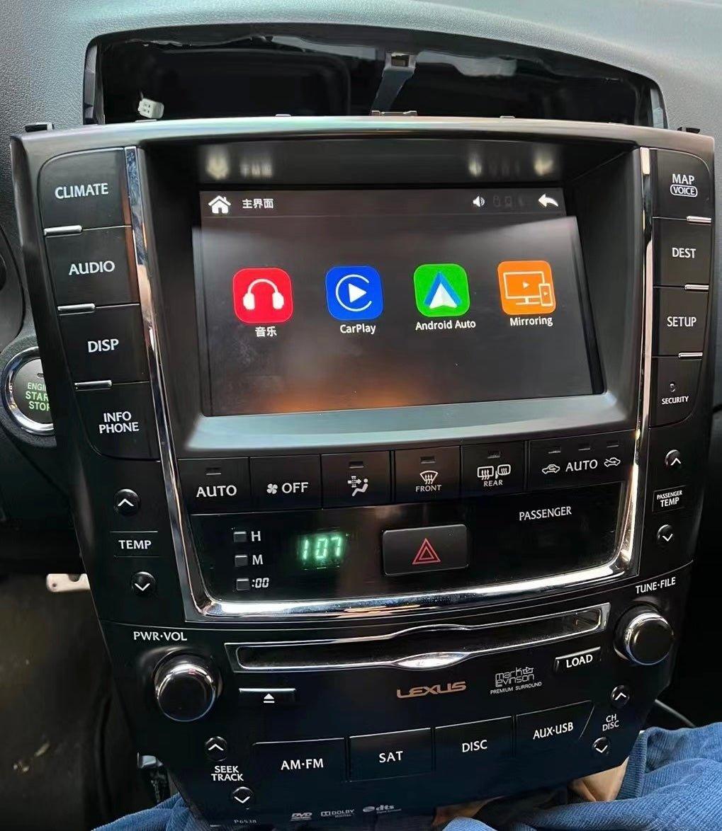 CrownFocus 2006-2012 Lexus GS OEM Head Units Wireless Apple CarPlay